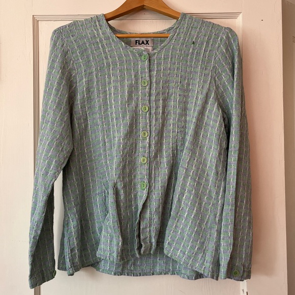 Flax | Tops | Flax Linen Blouse | Poshmark